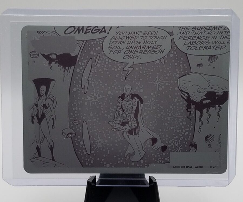 2024 Marvel Allegiance Infinity Trilogy Goddess Magenta Printing Plate ...