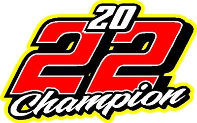 Joey Logano 2022 Nascar Cup Champion vinyl window decal sticker | eBay