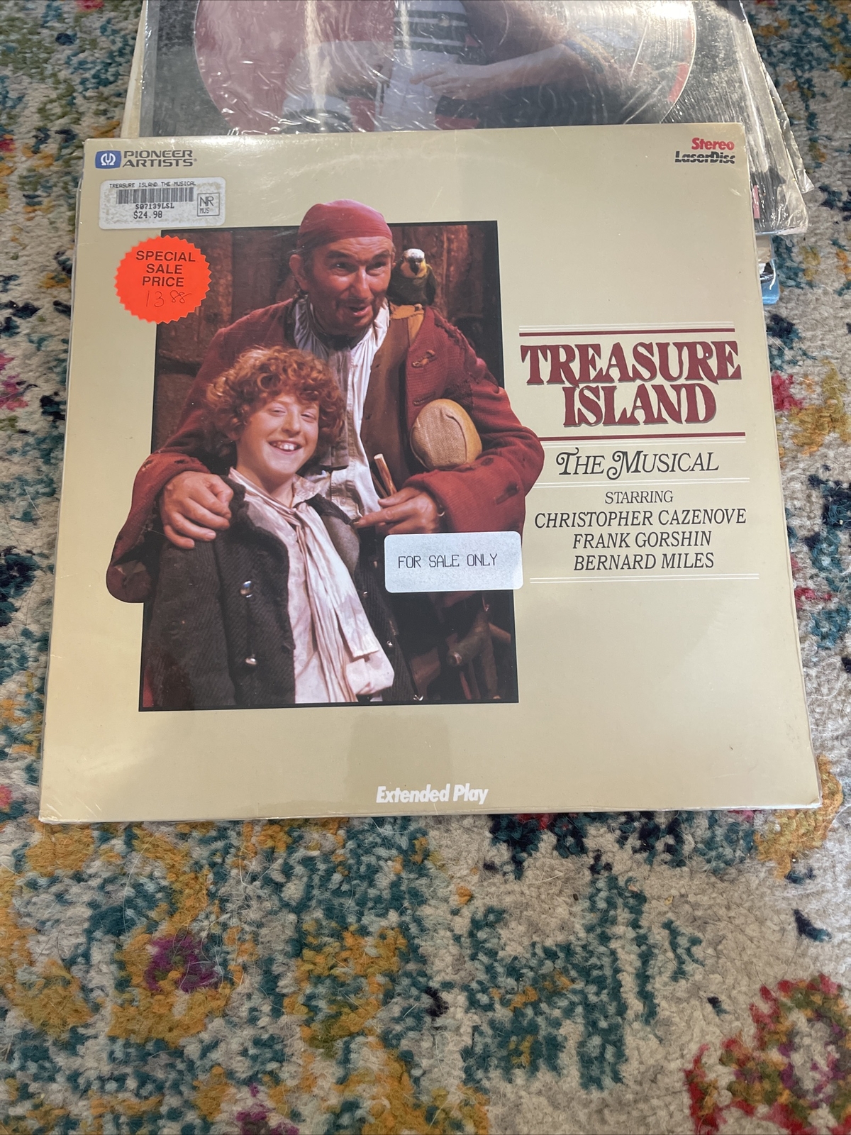 TREASURE ISLAND THE MUSICAL 1982 LD DVD Laserdisc Frank Gorshin Bernard ...