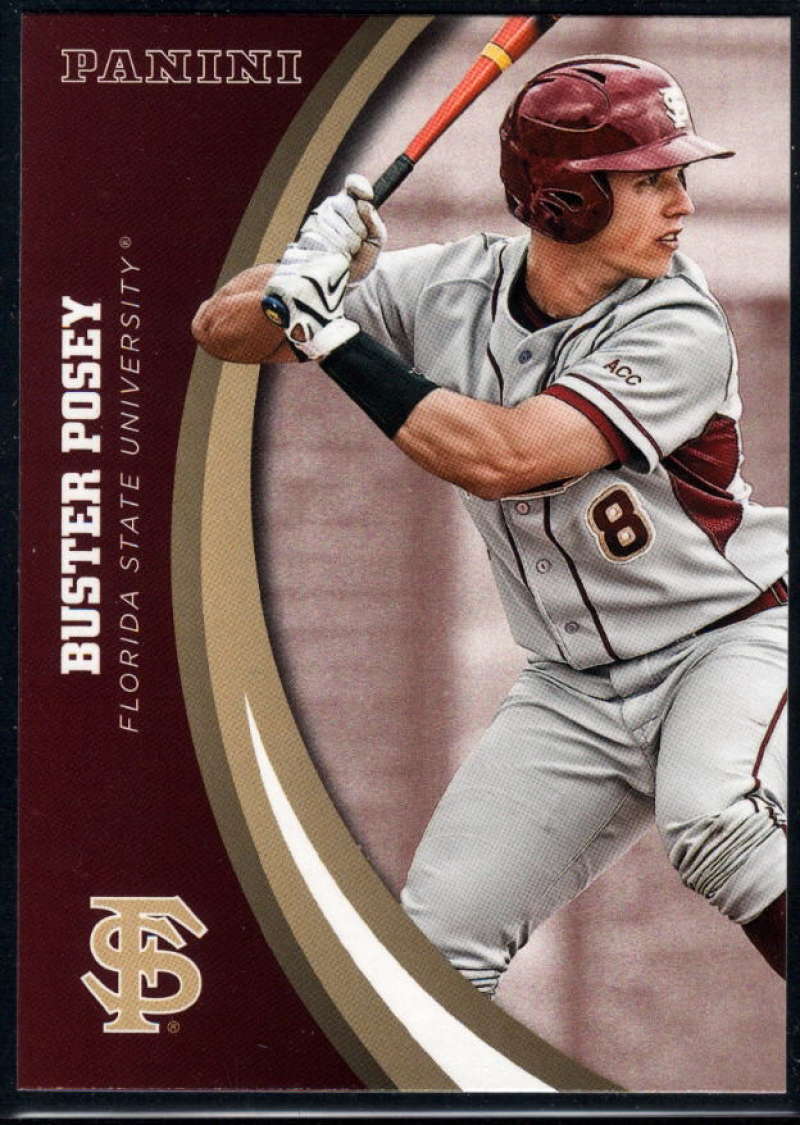 2015 Panini Florida State Seminoles #64 Buster Posey Baseball Card ID ...
