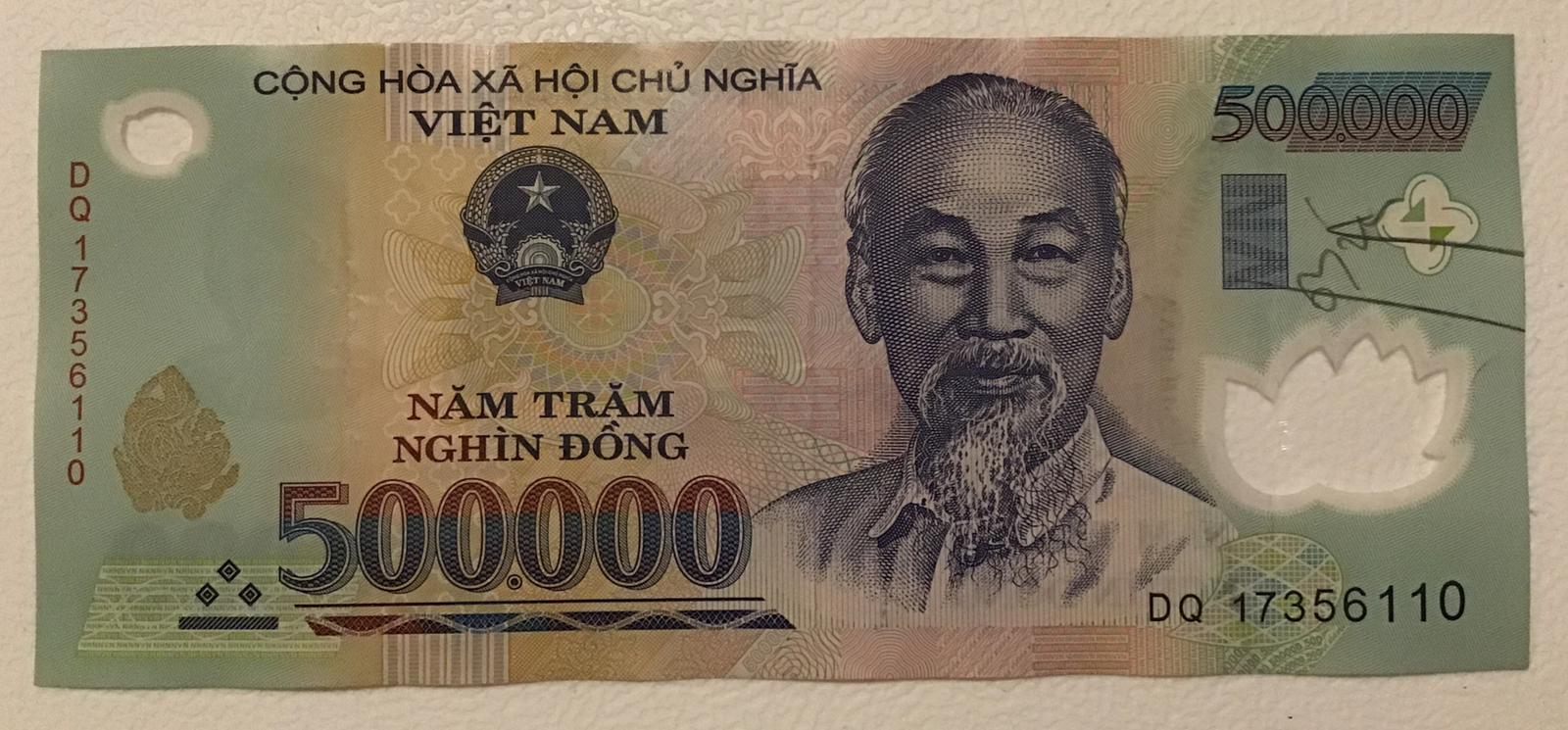 500,000 Dong. Vietnam Bank Note. | eBay UK