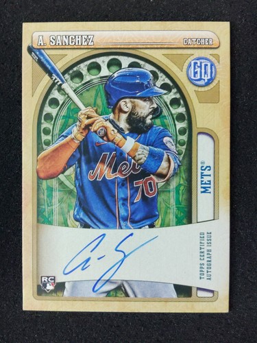 2021 Topps Gypsy Queen Ali Sanchez RC Auto #GQA-AL Mets | eBay