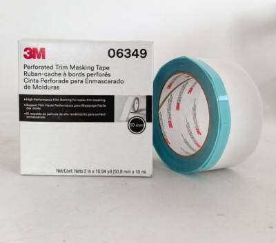 3M 06349 Perforated Trim Masking Tape 2 in x 10.94 yd | eBay