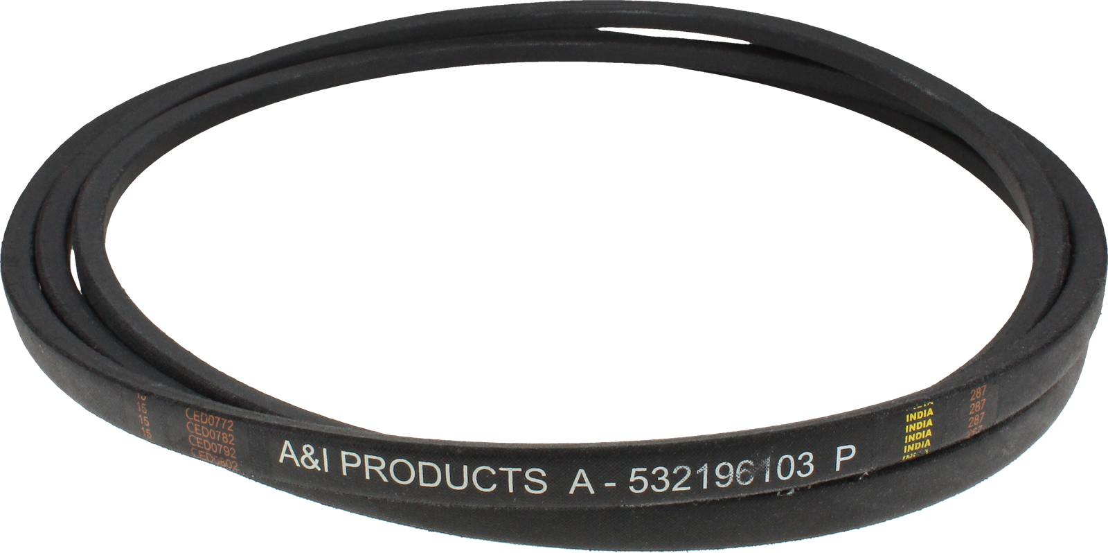 Mower Belt 196103 fits Husqvarna YTH25K54 YTH26K YTH26V54 YTH26V54 ...