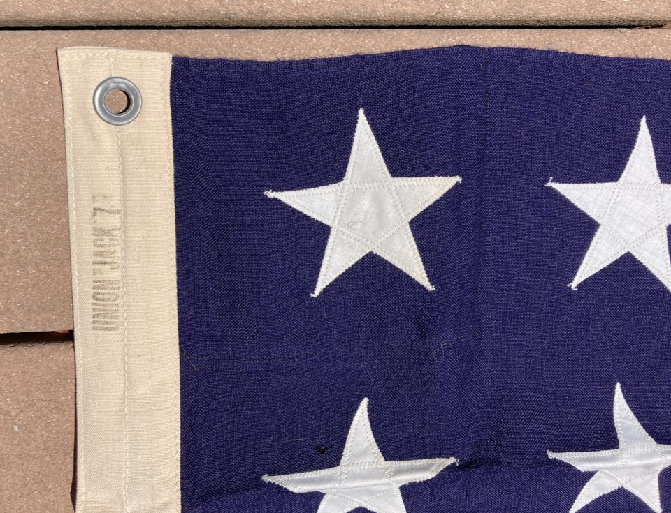 US Navy USN Ensign Jack 48 Star Flag 3x4 No. 7 Nautical | eBay