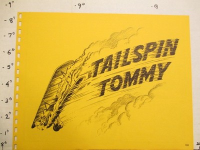 TV movie serial 1960s TAILSPIN TOMMY Maurice Murphy Patricia Farr Noah ...