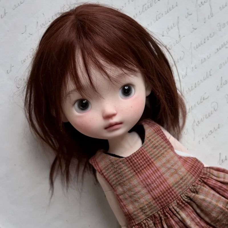 1/6 BJD Doll Resin Jointed Body Girl XMAS GIFT + Face Make Up Eyes ...