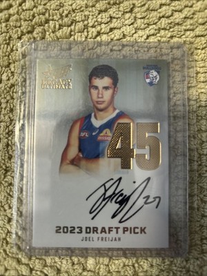2024 AFL SELECT LEGACY ULTIMATE JOEL FREIJAH GOLD DPS 55/85 BULLDOGS ...
