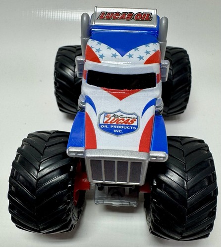 Monster Jam Spin Master Lucas STABILIZER Semi Diecast Peterbilt 379 ...