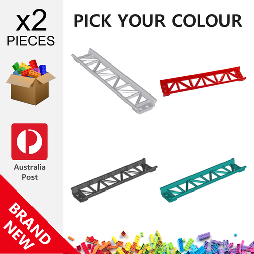 2x Genuine LEGO™ - Train Track Roller Coaster Straight - 25059 New ...