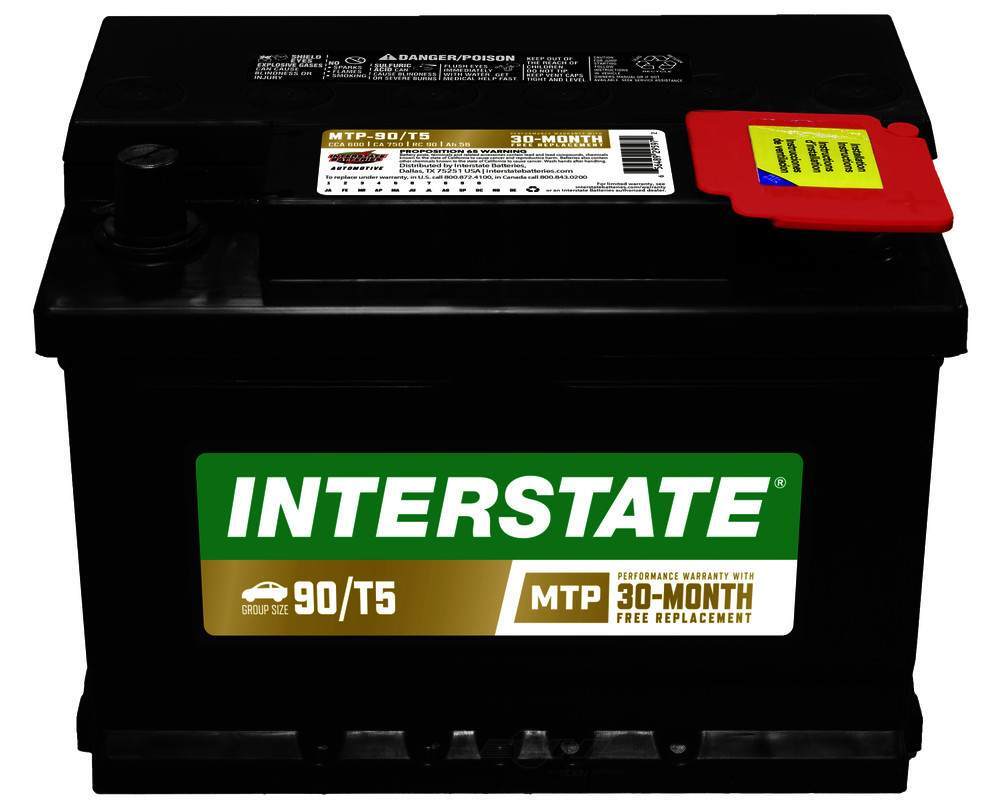 Vehicle Battery-GAS Interstate MTP-90/T5 for sale online | eBay