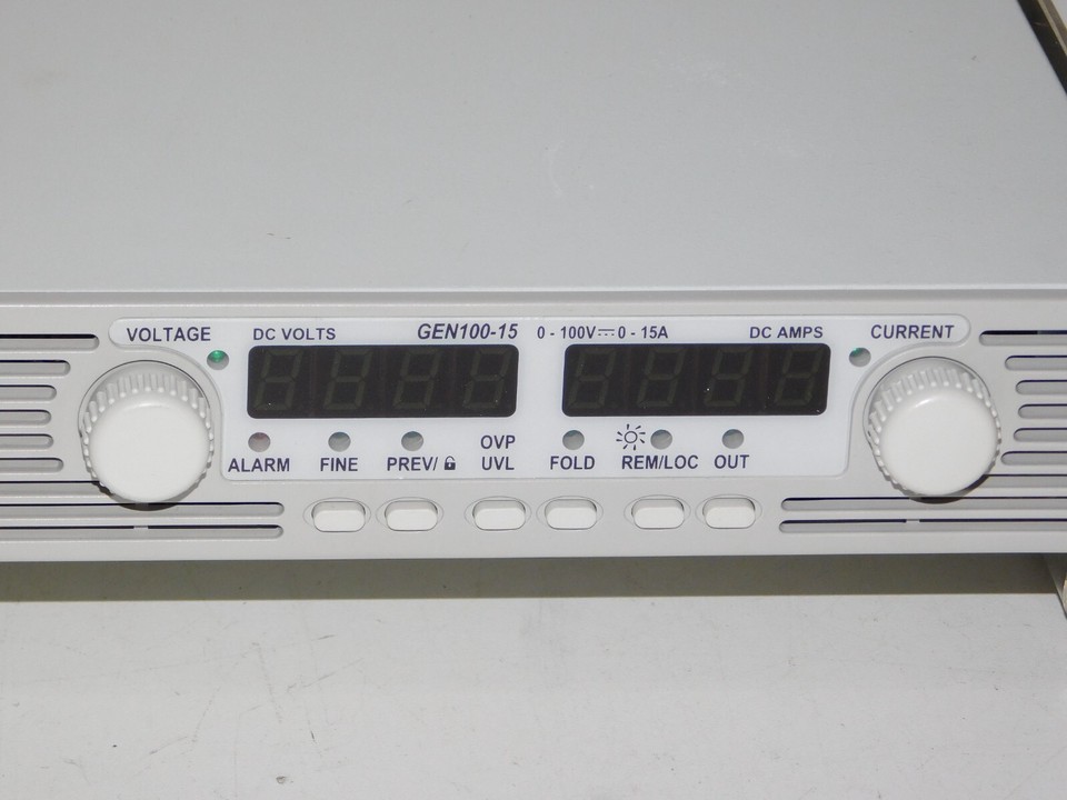 TDK Lambda GEN100-15 0-100V 0-15A Rack Mount Power Supply Unit 00507237 GEN1500W | eBay