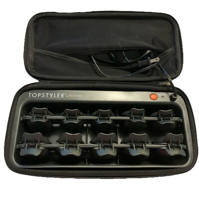 TopStyler by InStyler Heated Ceramic Styling C-Shells Hot Rollers ...