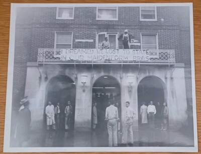 Vintage Penn State Daily Collegian Football Photo - I dreamed we lost ...