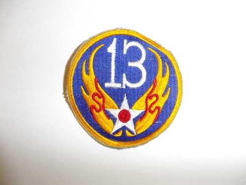 1815 WW 2 US Army 13th Air Force Patch USAAF AAF R13A | eBay
