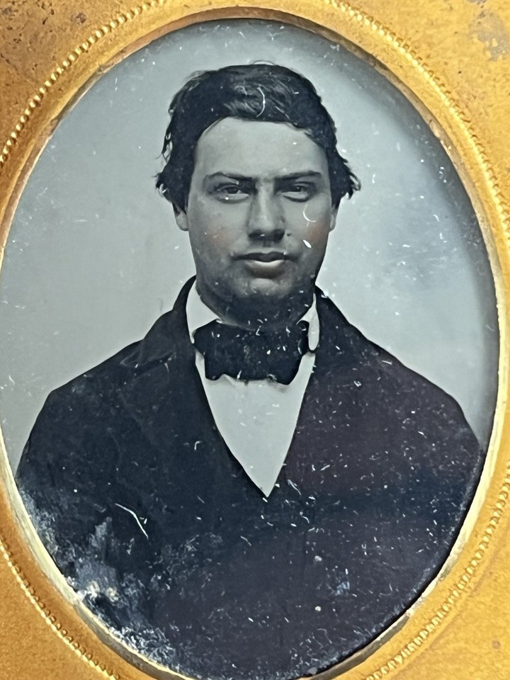 Man Ambrotype Photo Complete Case | eBay