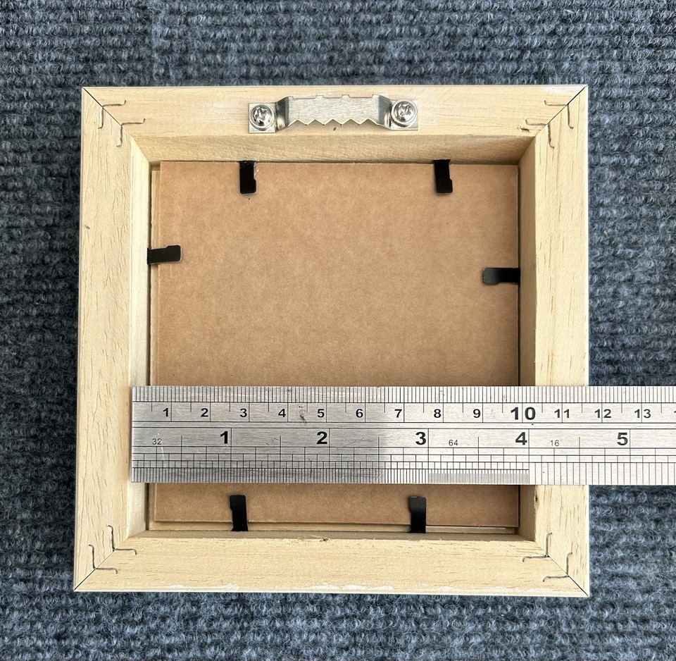 4x4”inch White Box Picture, Photo Frame | eBay UK