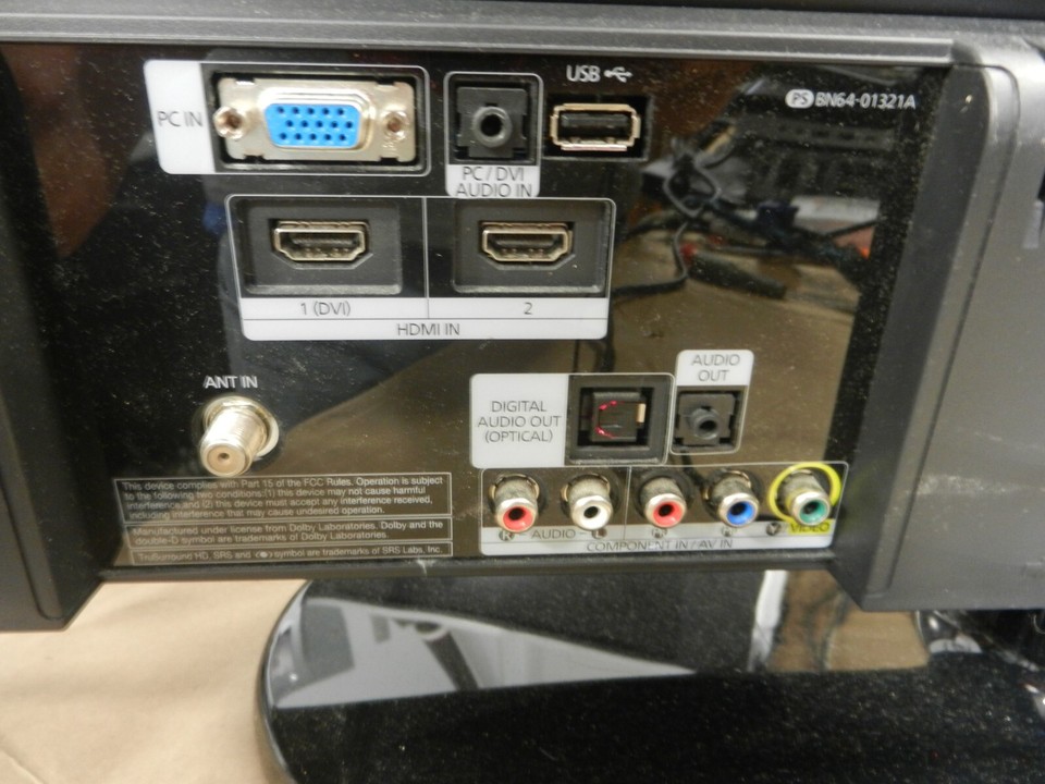 Samsung LN32C350D1D TELEVISION 32” / 720p / 60Hz / LCD TV - CONNECTICUT ...