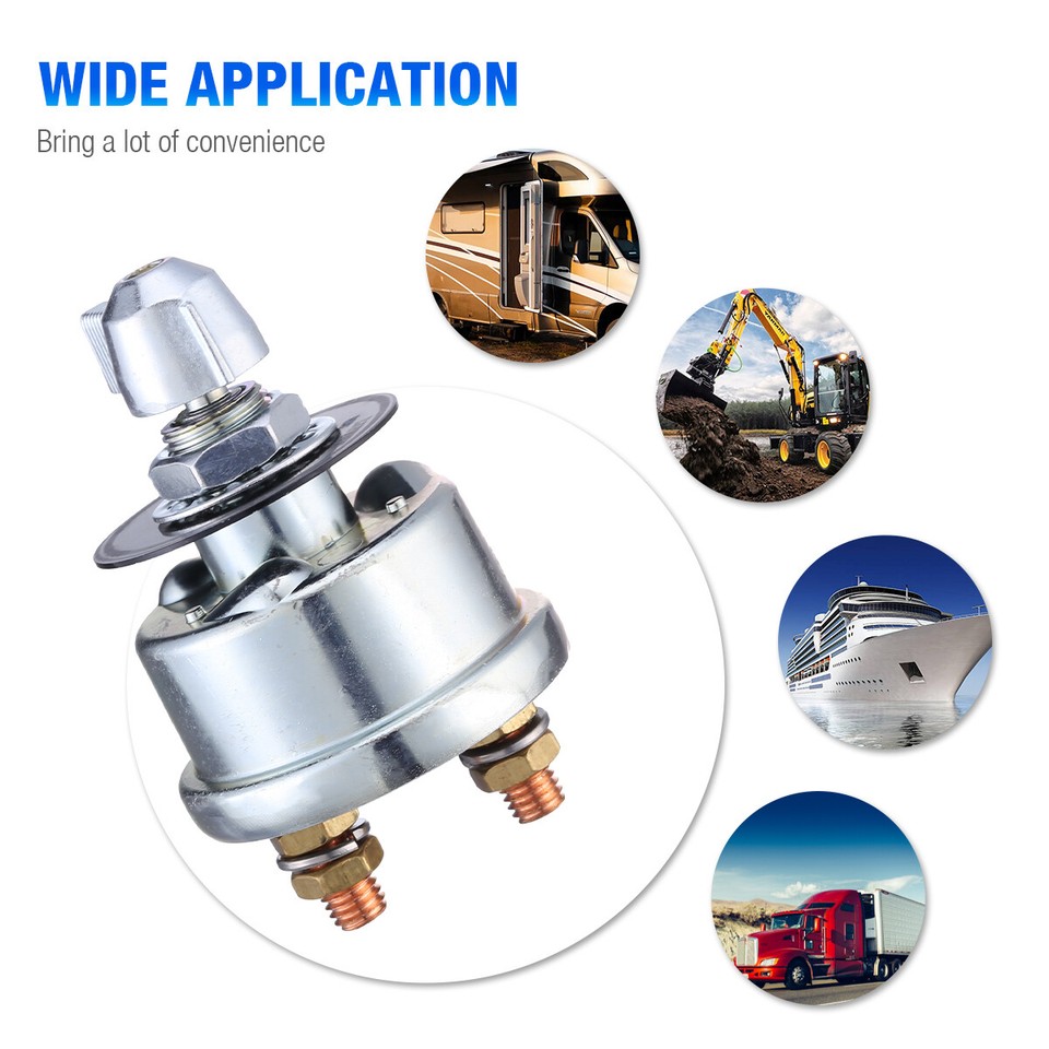 12V DC 300A Heavy Duty Master Battery Quick Disconnect Power Shut Off ...