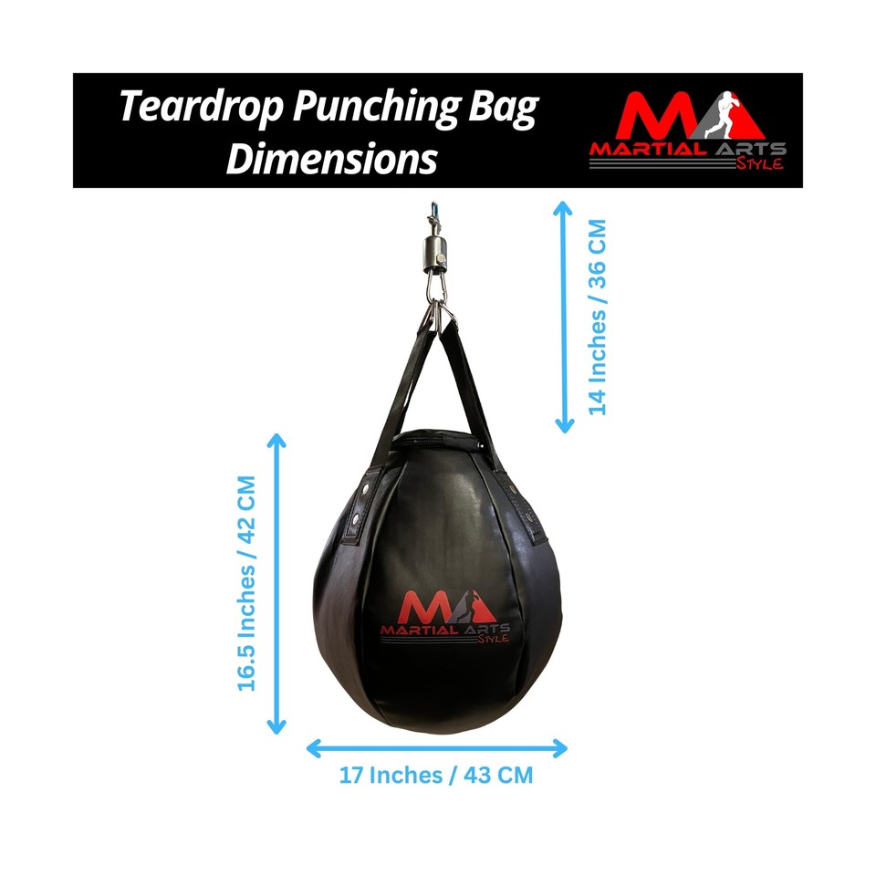 Wrecking Ball Punching Bag, Professional Boxing Teardrop Body Snatcher ...