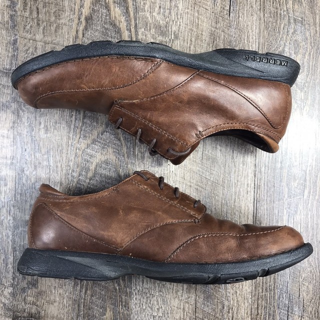 Merrell Leather Orion Redwood Oxfords Men’s Size 12 Lace up Casual ...