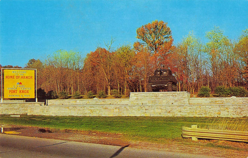Postcard Entance Fort Know Military Reservation Army Kentucky | eBay