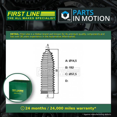 Steering Rack Boot fits MERCEDES A220 W176 2.2D 12 to 18 OM651.930 ...