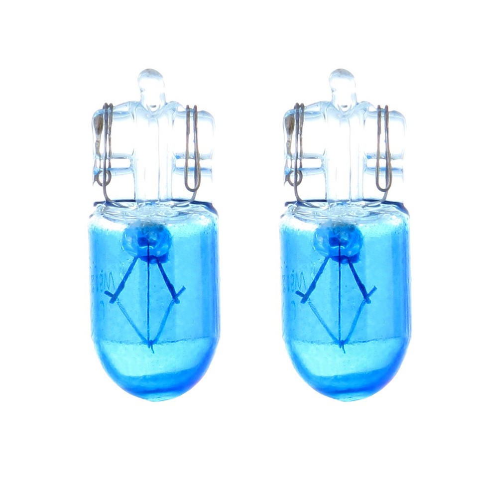 6 Pack W5W T10 168 194 Instrument Panel light Glass Halogen bulb For ...