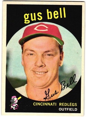 1959 Topps Gus Bell #365 (B) EX | eBay