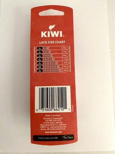 Kiwi Outdoor Laces 60"in Round Brown 2121 60 Inch 152cm Boot 7-8 Eyelet ...