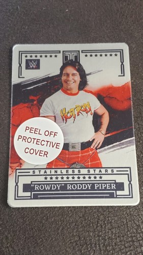 2023 Impeccable WWE ‘Rowdy' Roddy Piper Stainless Stars Metal /75 ...