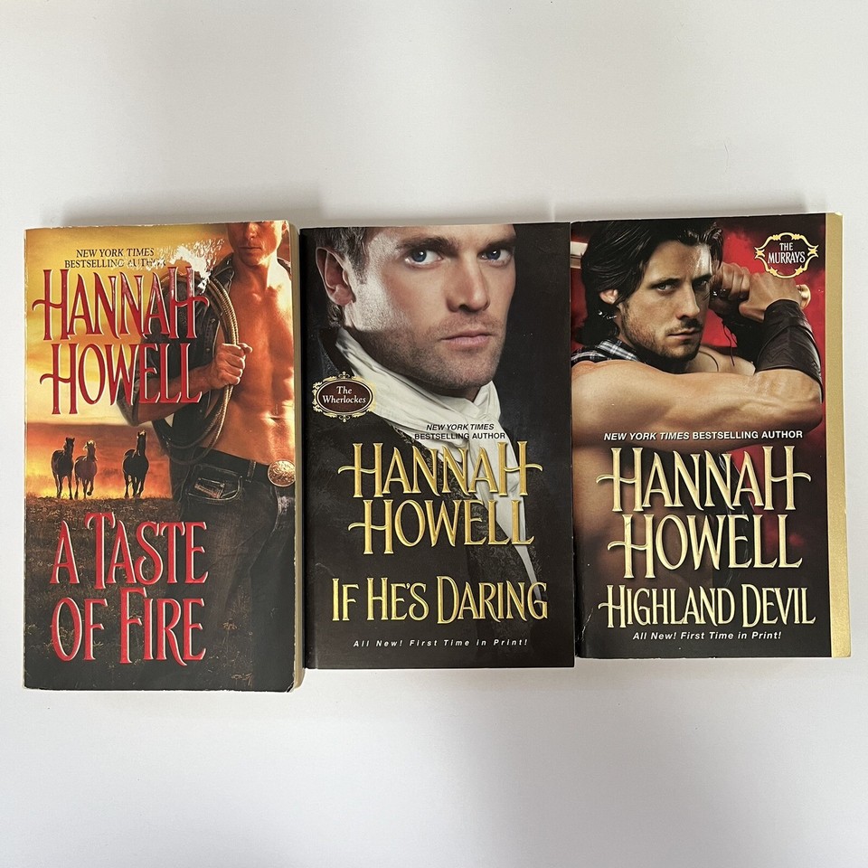Hannah Howell Paperback Books lot Of 46, Very Clean And Good Condition ...