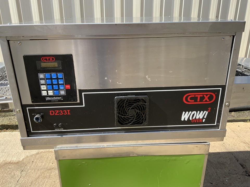 2019 Middleby Marshall CTX DZ33I Infrared Radiant conveyor pizza oven ...