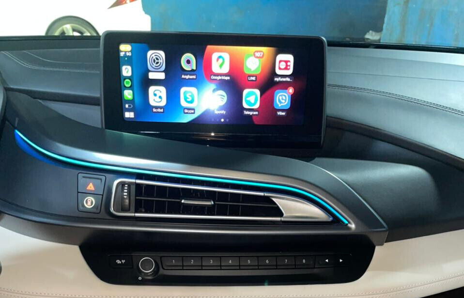 BMW i3 & i8 NBT to Evo ID6 upgraid set for Apple CarPlay, GPS module ...