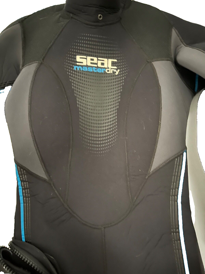 SEAC Warm Dry Suit Black with Blue, NWOT Women's Size Small | eBay