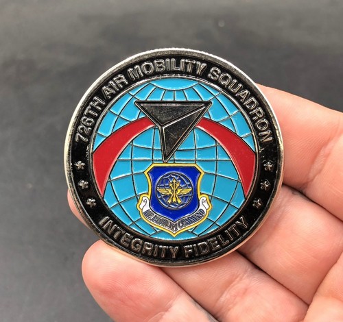 USAF 726th Air Mobility Squadron Germany Commanders Challenge Coin ...