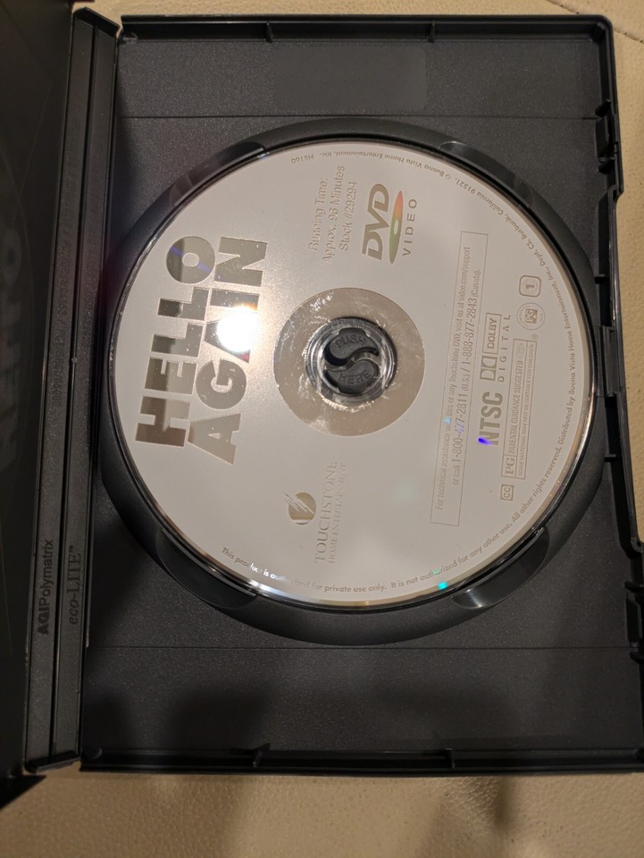 Hello Again 1987 Comedy Fantasy Movie DVD Shelley Long NTSC USA Region ...