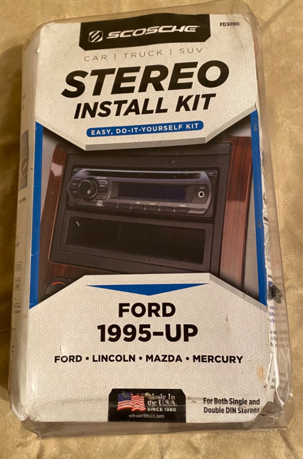 Scosche FD3090 1995 -Up Ford, Lincoln, Mazda, Mercury Stereo Install ...