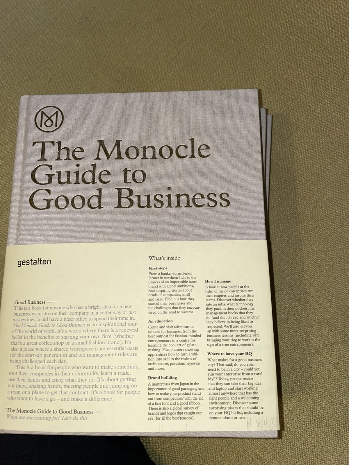 Monocle Guide to Good Business by Monocle (2014, Hardcover) for sale ...