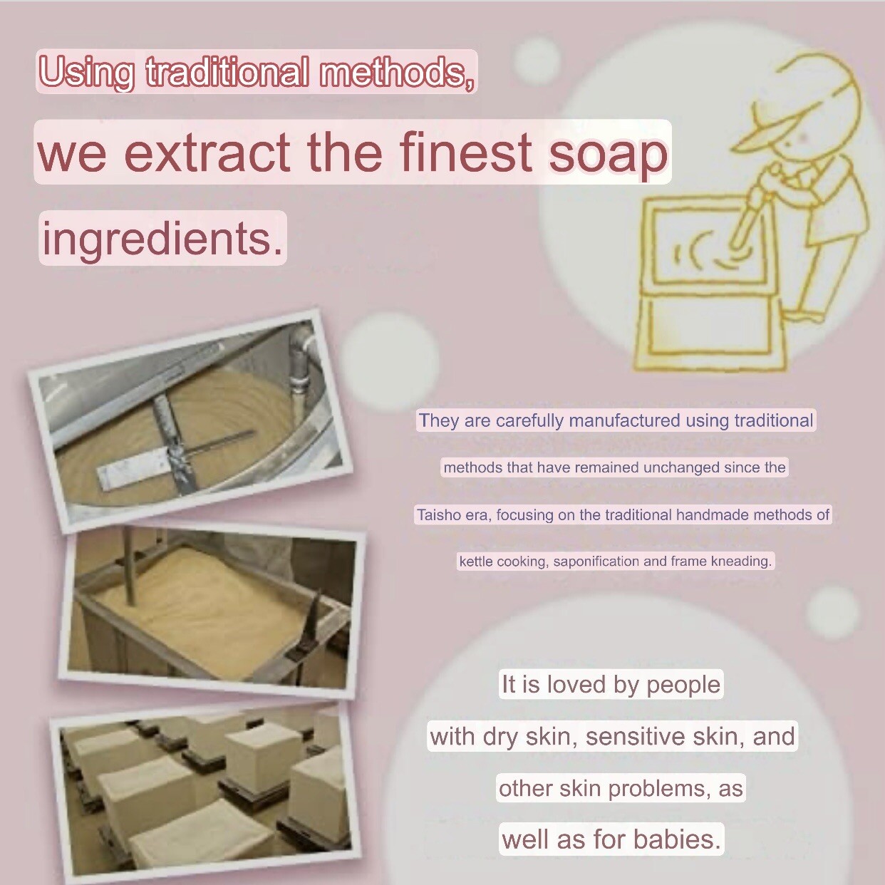 Japanese Natural Rice Bran Extract Sake Kasu Soap Bar Brightening ...