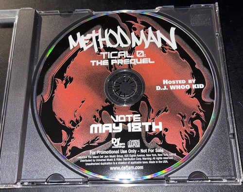 METHOD MAN "Tical 0: The Prequel" (CD 2004) Hosted by DJ Whoo Kid ...