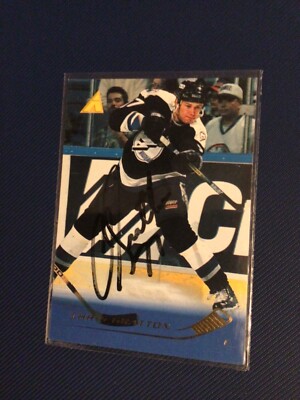 1995-96 Pinnacle Chris Gratton Autographed Card | eBay