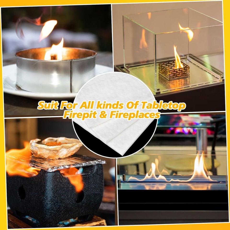 Ceramic Wool Sheet - 3PACK Ceramic Wool Wick Ceramic Fiber Insulation ...