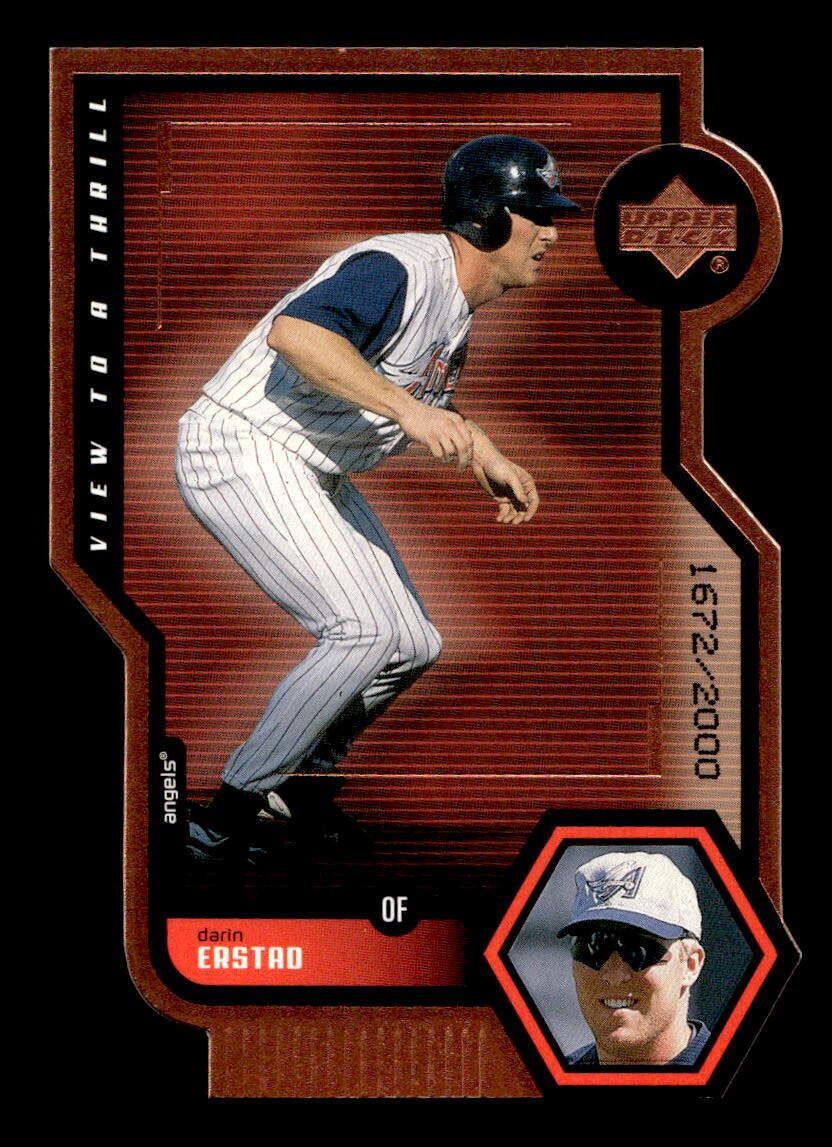 1999 Upper Deck #V2 Darin Erstad View to a Thrill Double | eBay