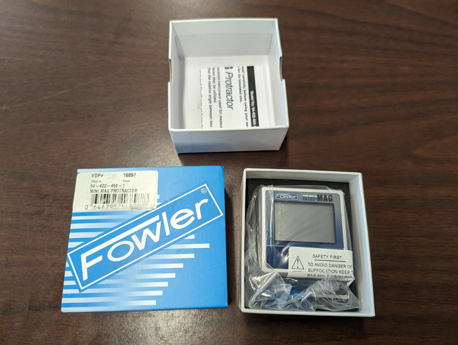 Fowler Mini-Mag Protractor - 54-422-450-1 for sale online | eBay