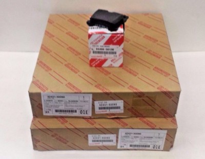 LEXUS OEM FACTORY REAR BRAKE PAD AND ROTOR SET 2007-2017 LS460 (RWD NON ...