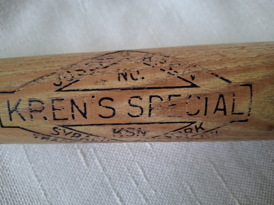 Vintage JOSEPH KREN BAT ~ KREN'S SPECIAL ~ WALKER COOPER~ 35" Wooden | eBay