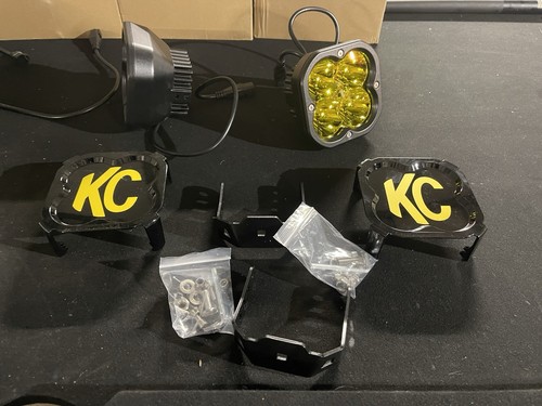 5 INCH LED SPOT LIGHT W/KC COVER POD 1pc Yellow | eBay