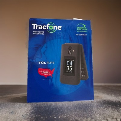 Tracfone TCL Flip 3 Flip Phone, Text, Pic Message, 5mp Camera, 16GB, Wi ...
