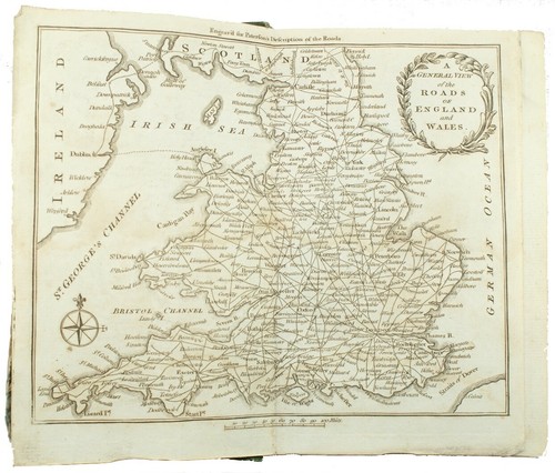 1796 ROADS OF ENGLAND Transportation HIGHWAYS Topography WALES Coaches ...